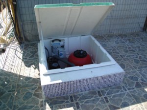 Depuradora compacta para piscinas en Naquera.